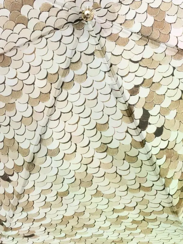 Moschino Sequin-print Umbrella - Neutrals