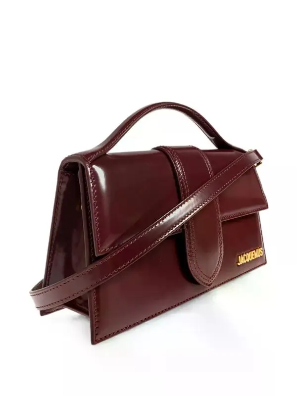 Jacquemus Large Le Bambino Leather Tote Bag - Red