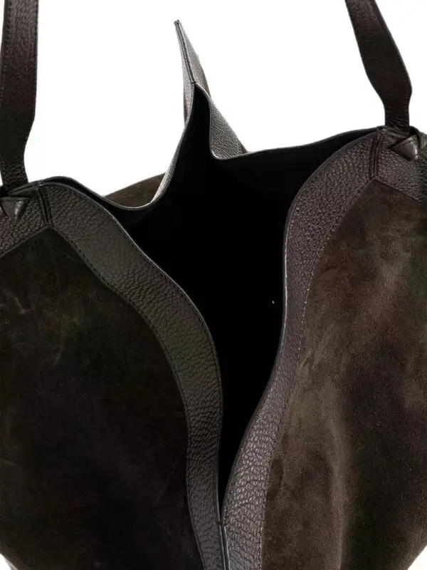 Yuzefi Large Wonton Leather Tote Bag