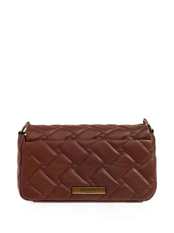 Kurt Geiger Mini Pimlico Quilted Leather Shoulder Bag - Brown