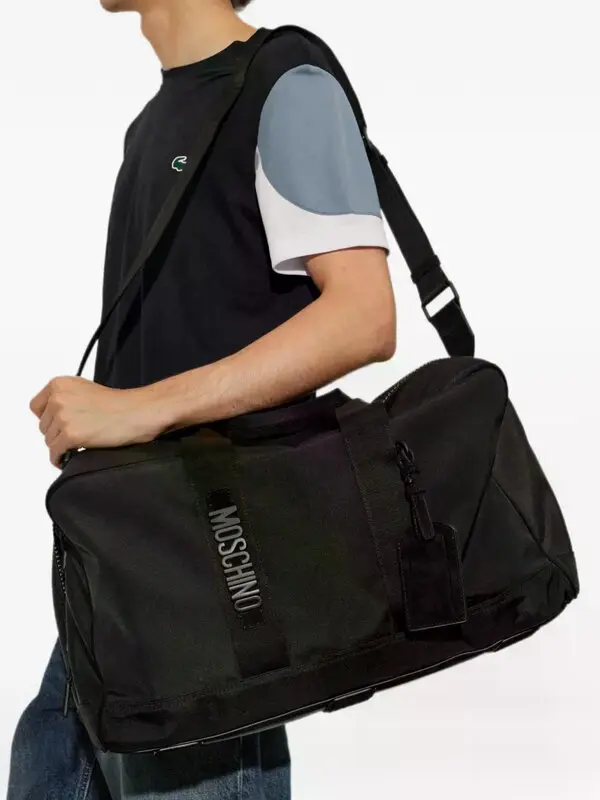 Moschino Detail Luggage Bag