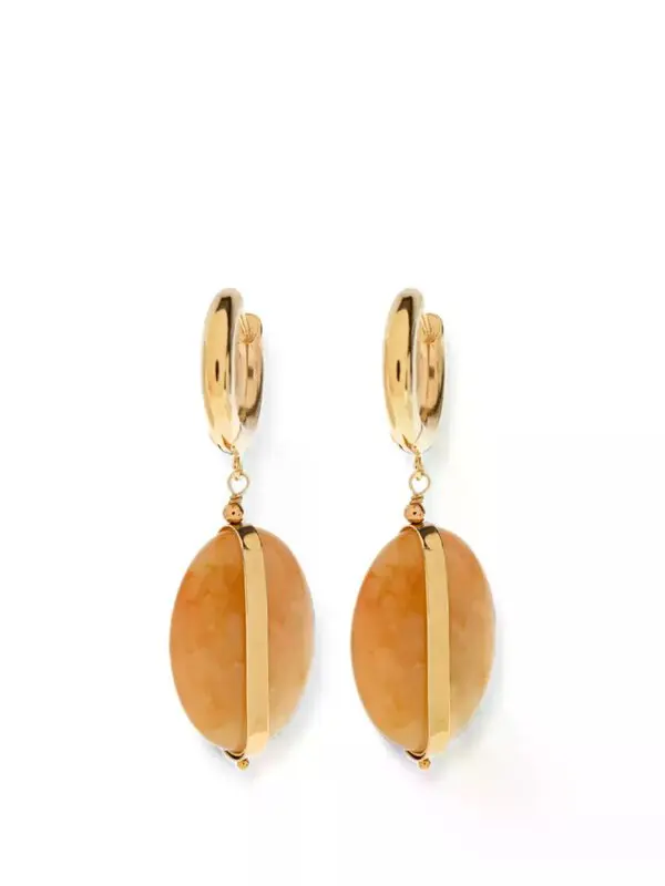 Isabel Marant Étoile Stone-embellished Drop Earrings - Gold