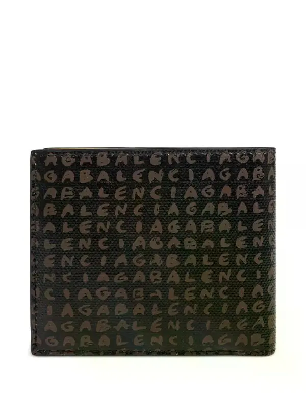 Balenciaga Logo-print Bi-fold Wallet