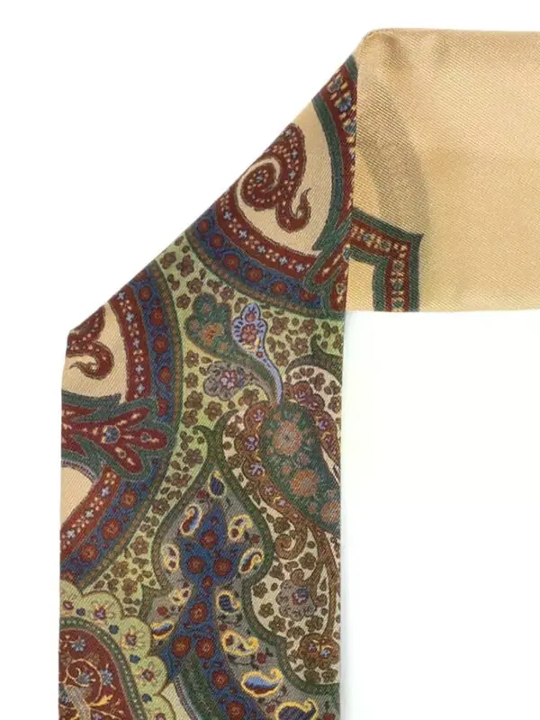 Etro Paisley-print Silk Scarf