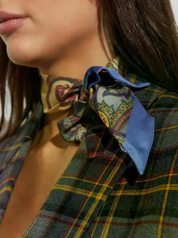 Etro Paisley-print Silk Scarf