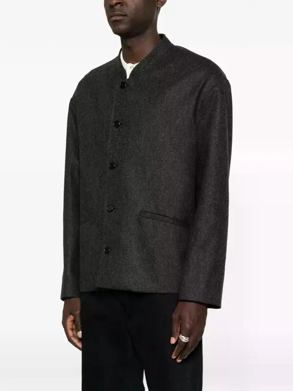 JIL SANDER Band Collar Single-breasted Jacket