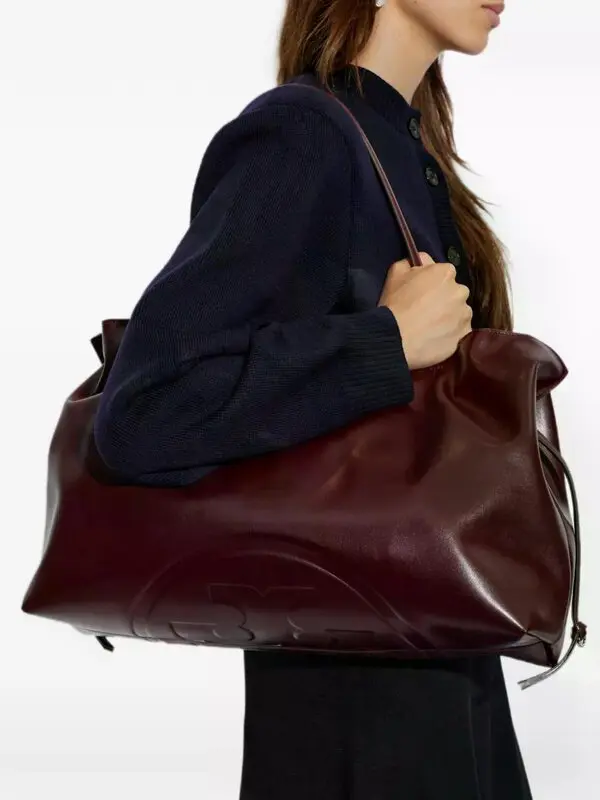 Tory Burch Ella Logo-debossed Tote Bag