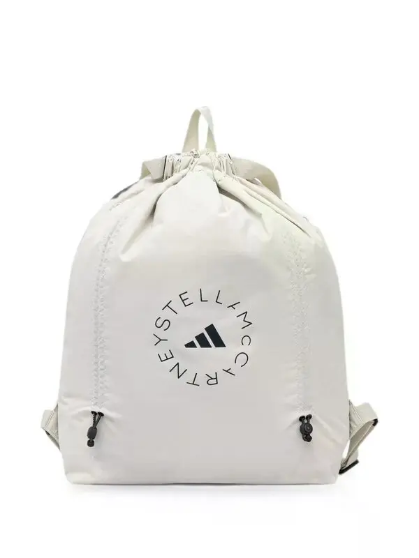 Adidas By Stella McCartney Logo-print Drawstring Backpack