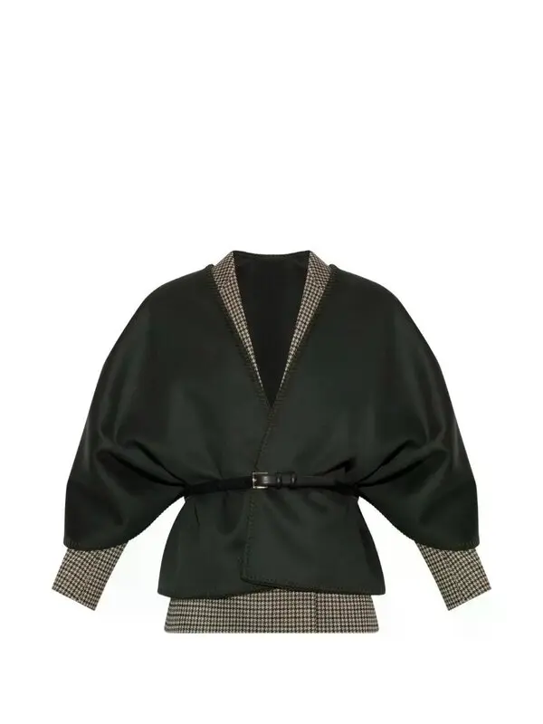 Max Mara Colomba Belted Poncho