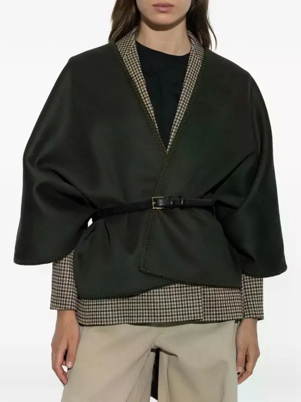 Max Mara Colomba Belted Poncho
