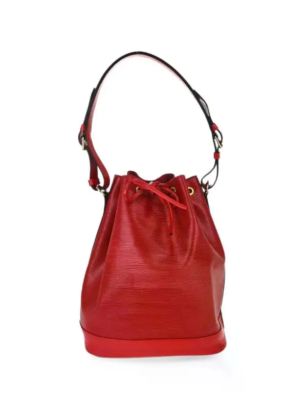 LOUIS VUITTON 2001 Noe Bucket Bag - Red