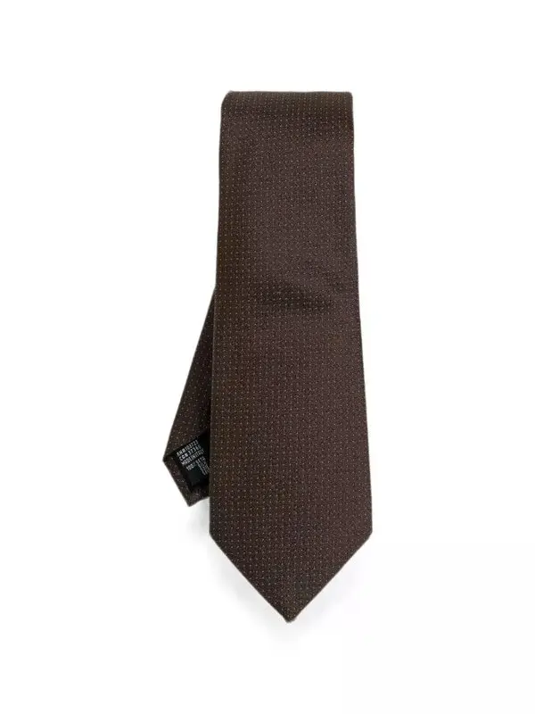 Giorgio Armani Micro-pattern Tie