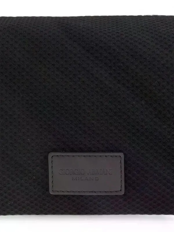 Giorgio Armani Logo-patch Cosmetic Bag