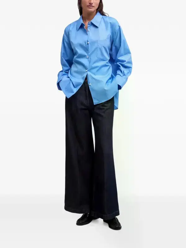 Aspesi Curved-hem Shirt