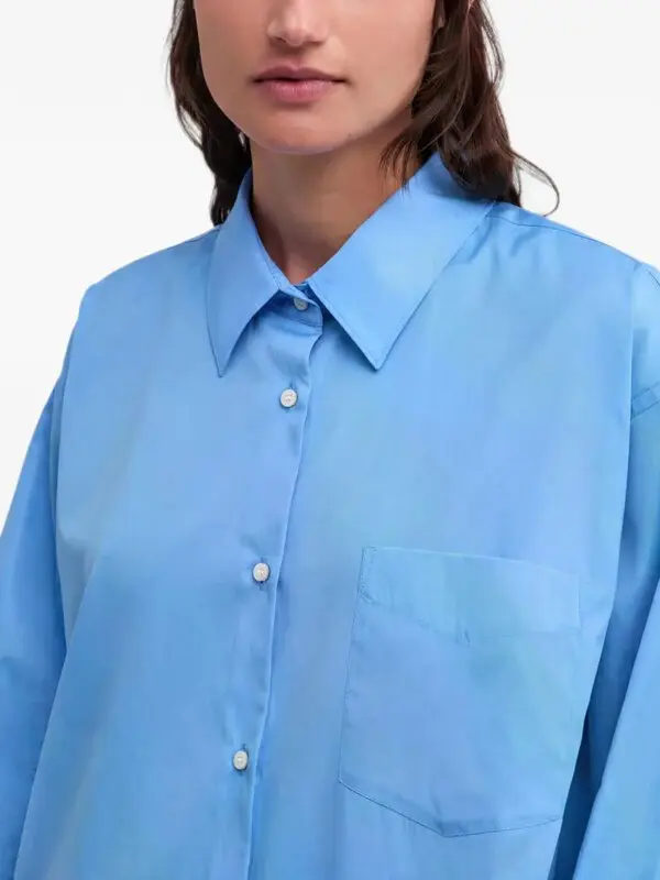 Aspesi Curved-hem Shirt