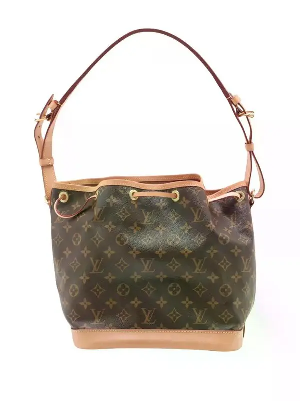 LOUIS VUITTON 2020 Monogram Petit Noé Bucket Bag - Brown