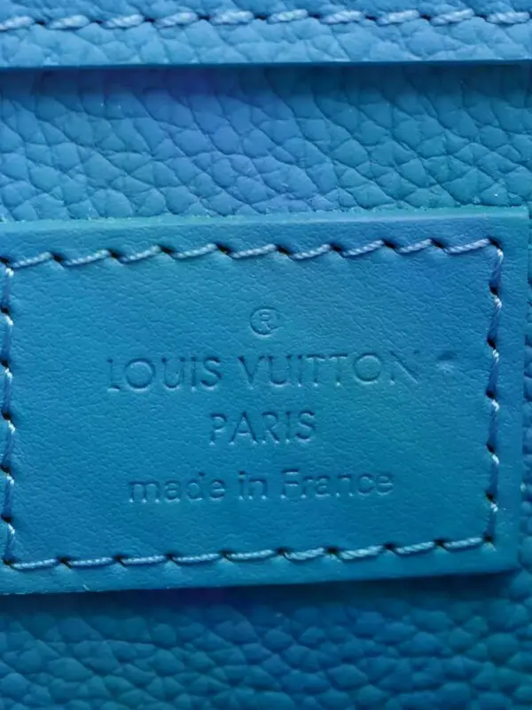 LOUIS VUITTON Aerogram Takeoff Sling Belt Bag - Blue