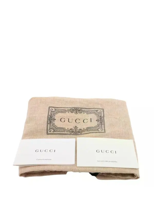 Gucci 2000-2015 Mini Gg Marmont Matelasse Leather Crossbody Bag - Black
