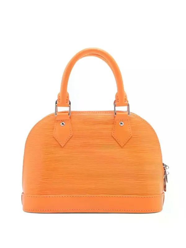 LOUIS VUITTON Epi Rainbow Alma Bb Satchel - Orange