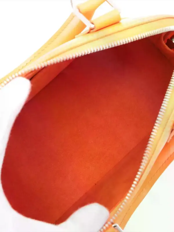 LOUIS VUITTON Epi Rainbow Alma Bb Satchel - Orange