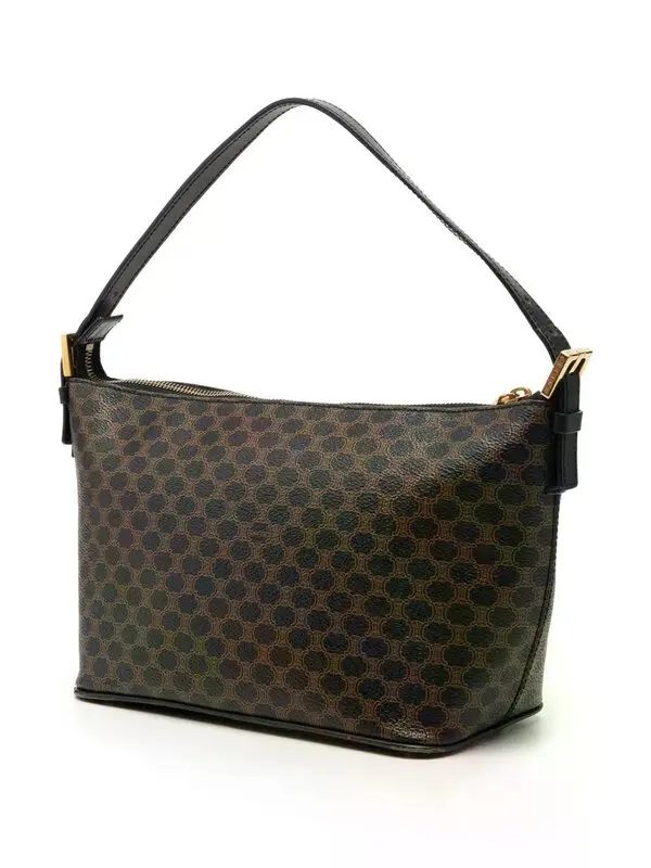 Celine Macadam Coated Canvas Handbag