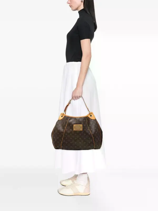 LOUIS VUITTON Monogram Galliera Gm Shoulder Bag - Brown