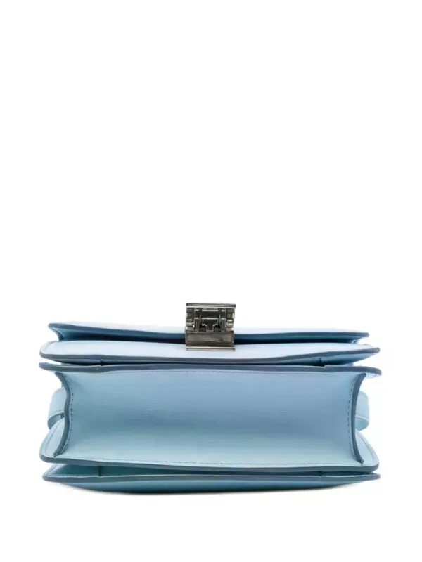 Celine Small Calfskin Classic Box Crossbody Bag - Blue