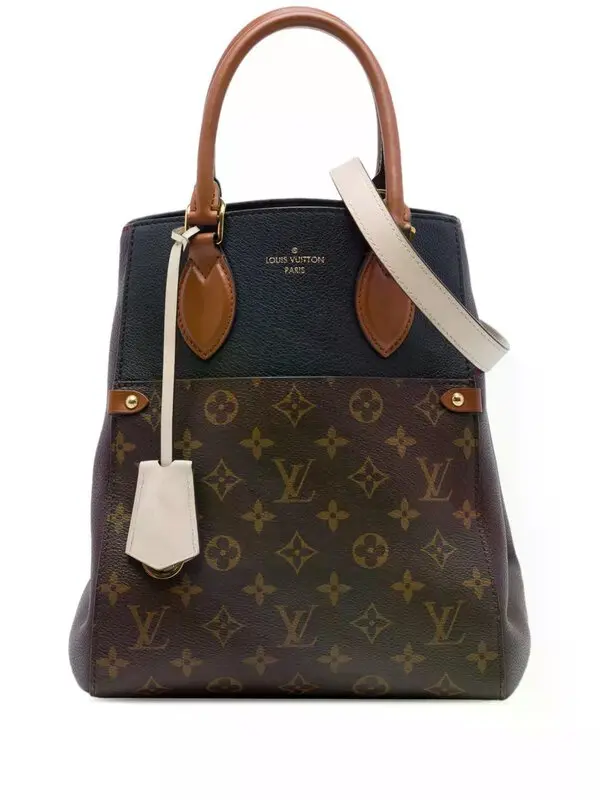 LOUIS VUITTON 2020 Monogram Fold Tote Mm Satchel - Brown