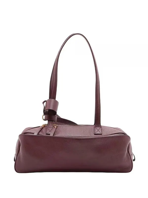 Balenciaga Small Leather Bowling Bag Shoulder Bag