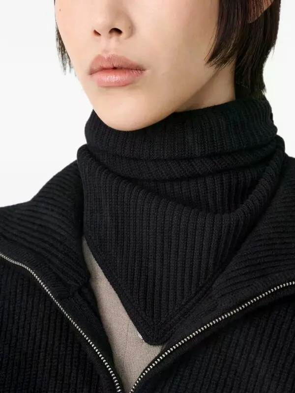 Studio Nicholson Isos Ribbed-knit Scarf