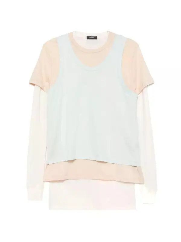 Wardrobe.NYC Layered T-shirt - Blue