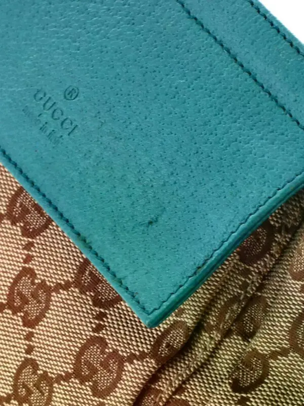 Gucci Double Gg Canvas Belt Bag