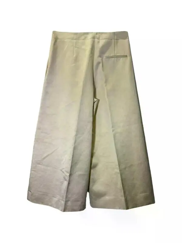 JOSEPH Nixie Duchess Wide-leg Cotton Trousers