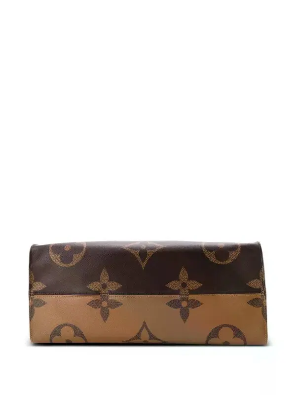 LOUIS VUITTON Giant Monogram Onthego Gm Tote Bag - Brown