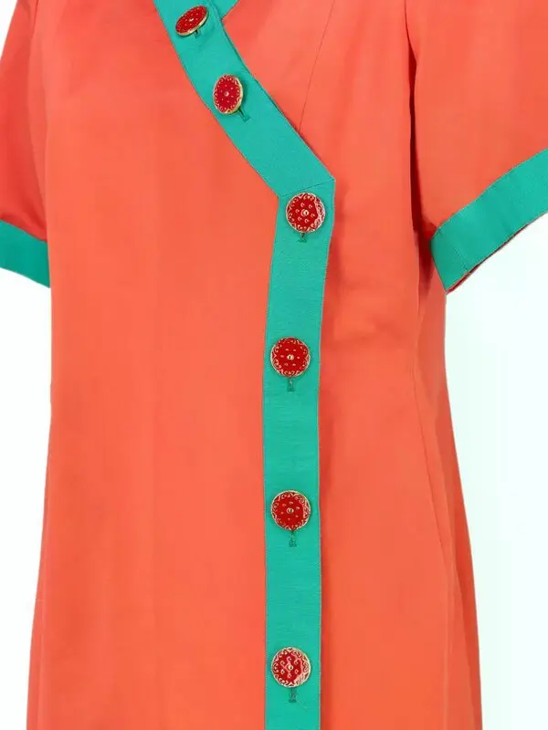 Saint Laurent Rive Gauche Button-up Mini Dress