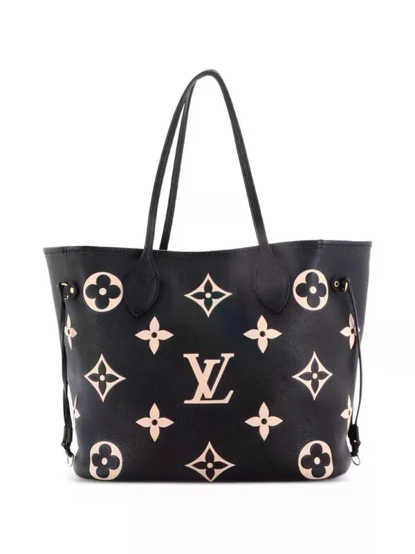 LOUIS VUITTON Monogram Empreinte Giant Mm Tote Bag - Black