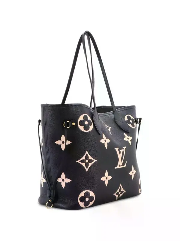 LOUIS VUITTON Monogram Empreinte Giant Mm Tote Bag - Black