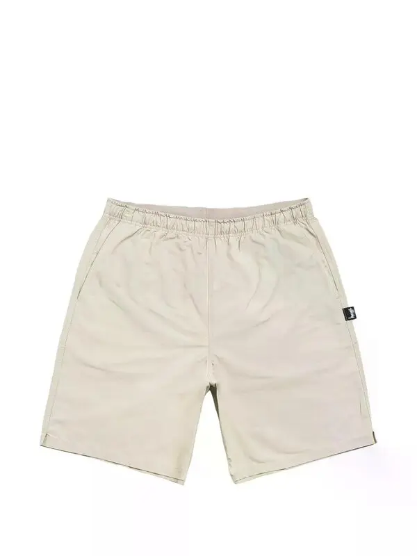StÜssy Transit Logo-patch Shorts - Neutrals