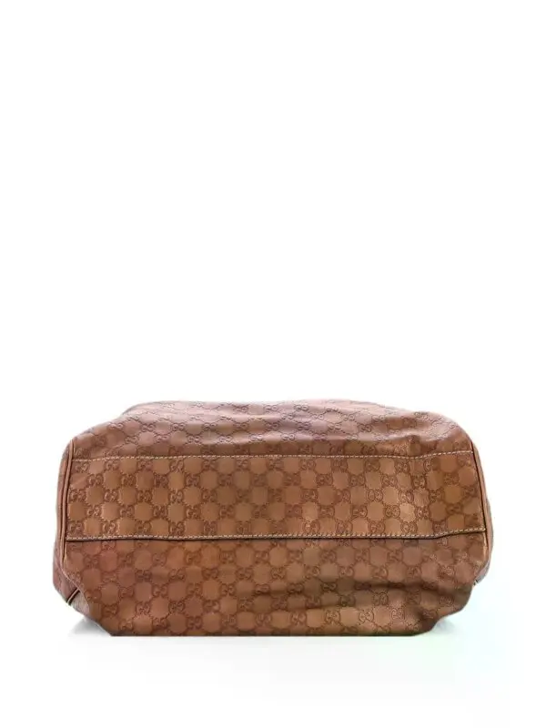 Gucci Sukey Ssima Leather Large Tote Bag