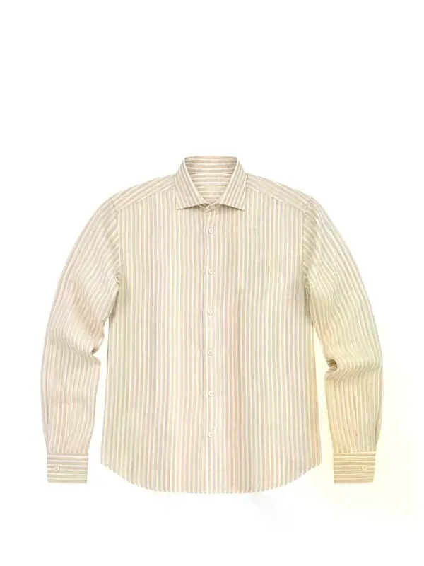 120% Lino Striped Shirt