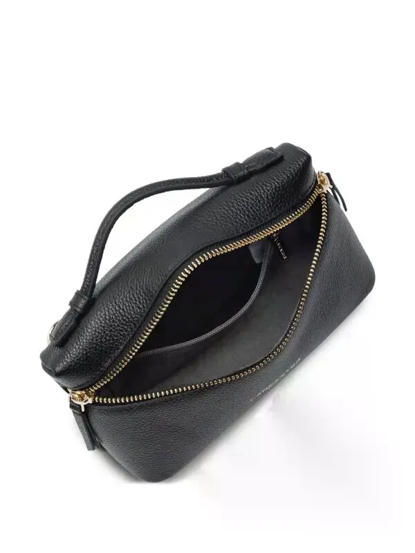 LANCASTER Grained Leather Tote Bag