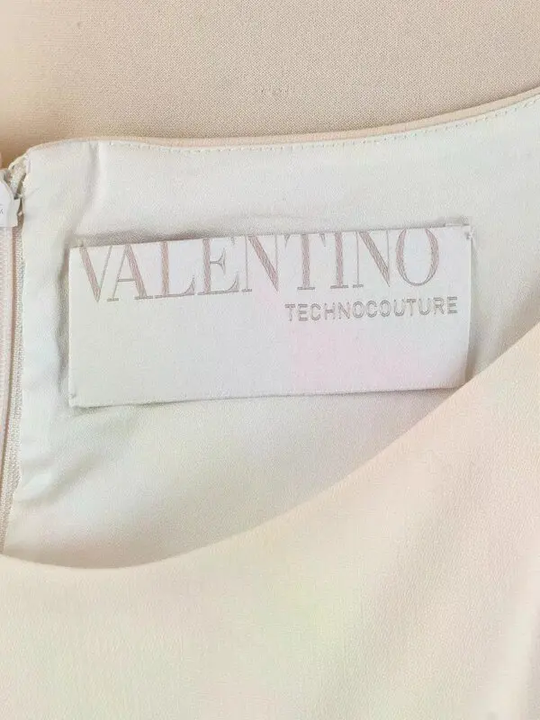 Valentino Garavani Sleeveless Lace Detail Mini Dress