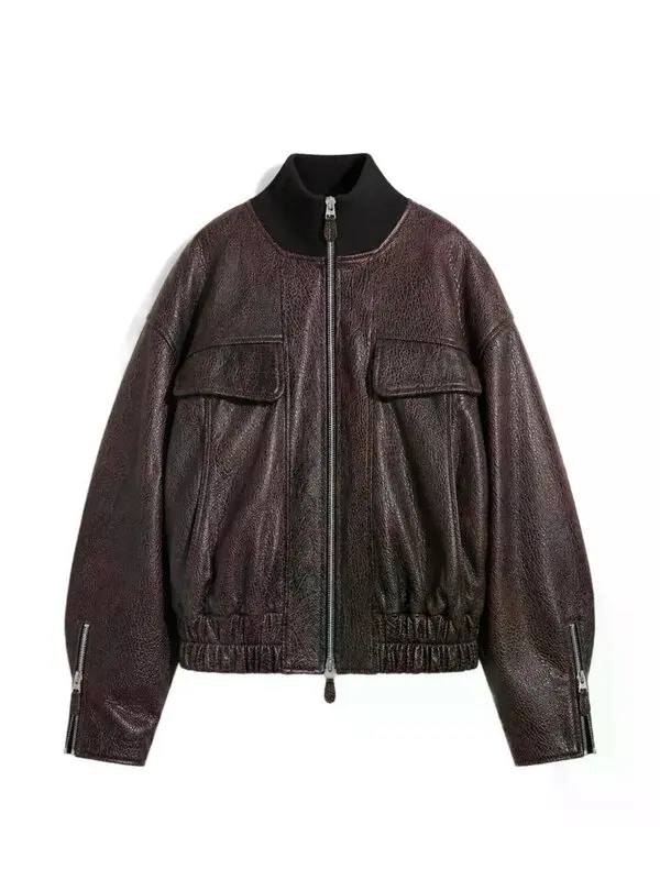 IRO PARIS Flap-pocket Jacket - Brown