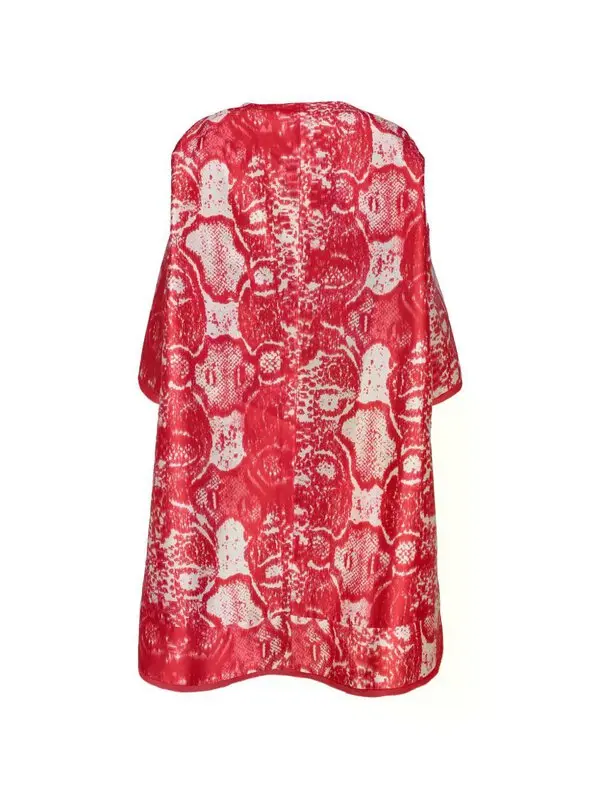 Giambattista Valli Snake-print Coat