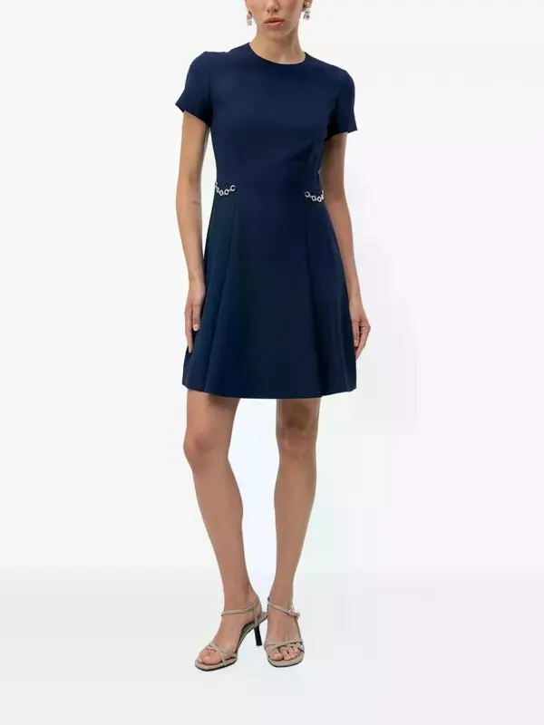 Hugo Chain-detail Short-sleeve Mini Dress