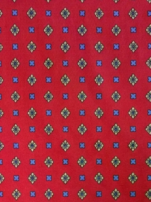 BONA FURTUNA Geometric-print Tie