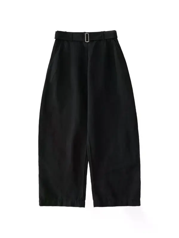 Studio Nicholson Chatto Belt-loop Trousers - Black