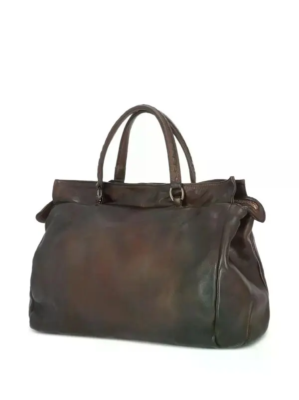 REPTILE'S HOUSE Braided Leather Tote Bag