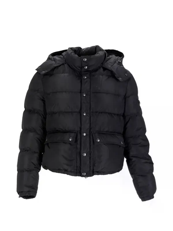 Prada Quilted Hooded Jacket - Black