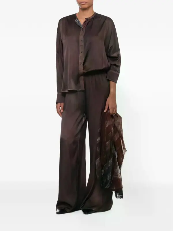 Avant Toi Mandarin-collar Shirt